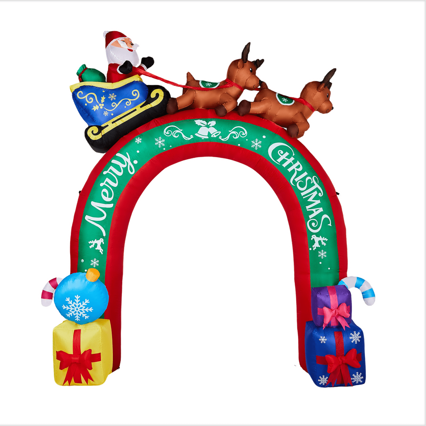 10 FT Christmas Inflatables Archway, Blow Up Yard Decorations with ...