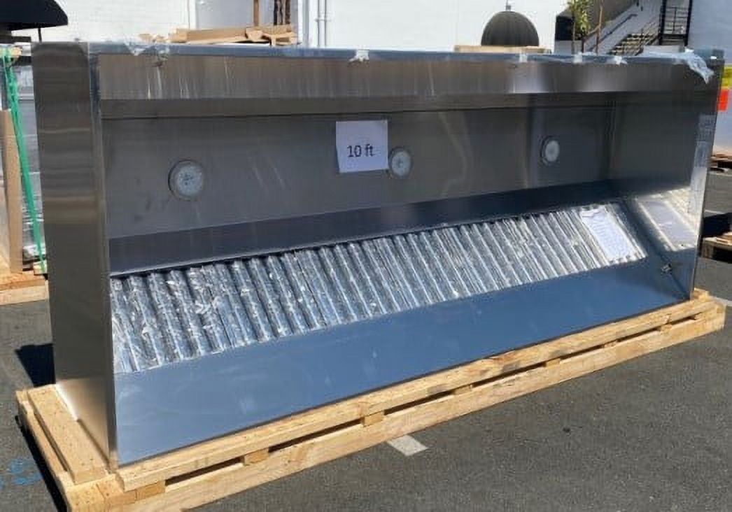 10 FT Commercial Kitchen Only Hood NSF - Walmart.com