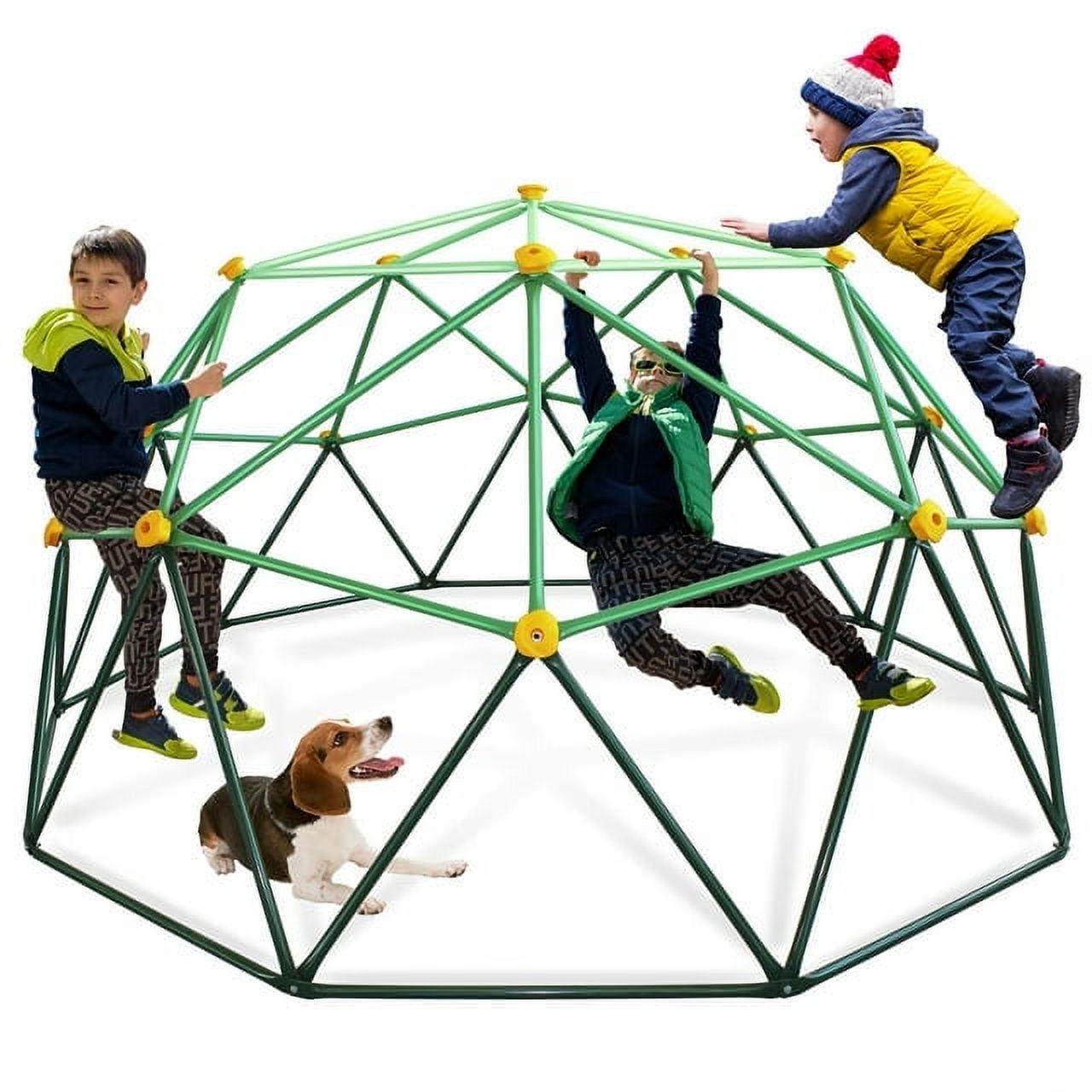 SMkidsport 10FT Metal Dome Climber, Anti-Rust, UV-Resistant, 800LBS ...
