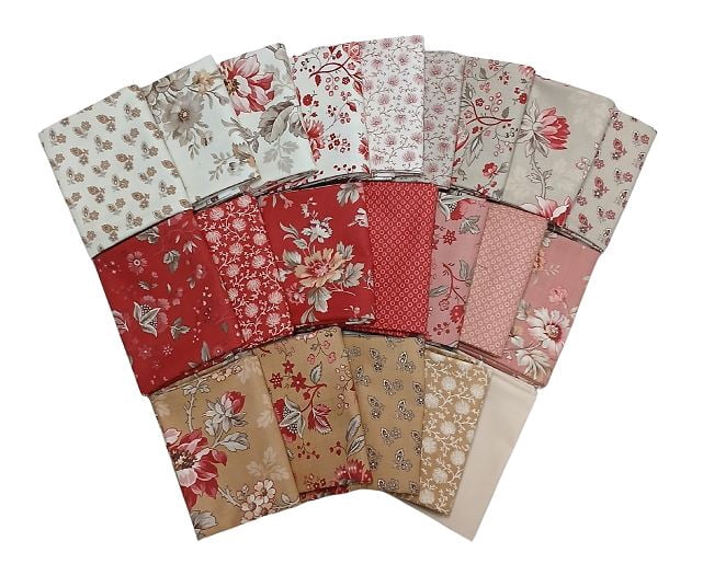 Field's Fabrics, 10 Quilting Cotton Bundles, Assorted Moda French ...