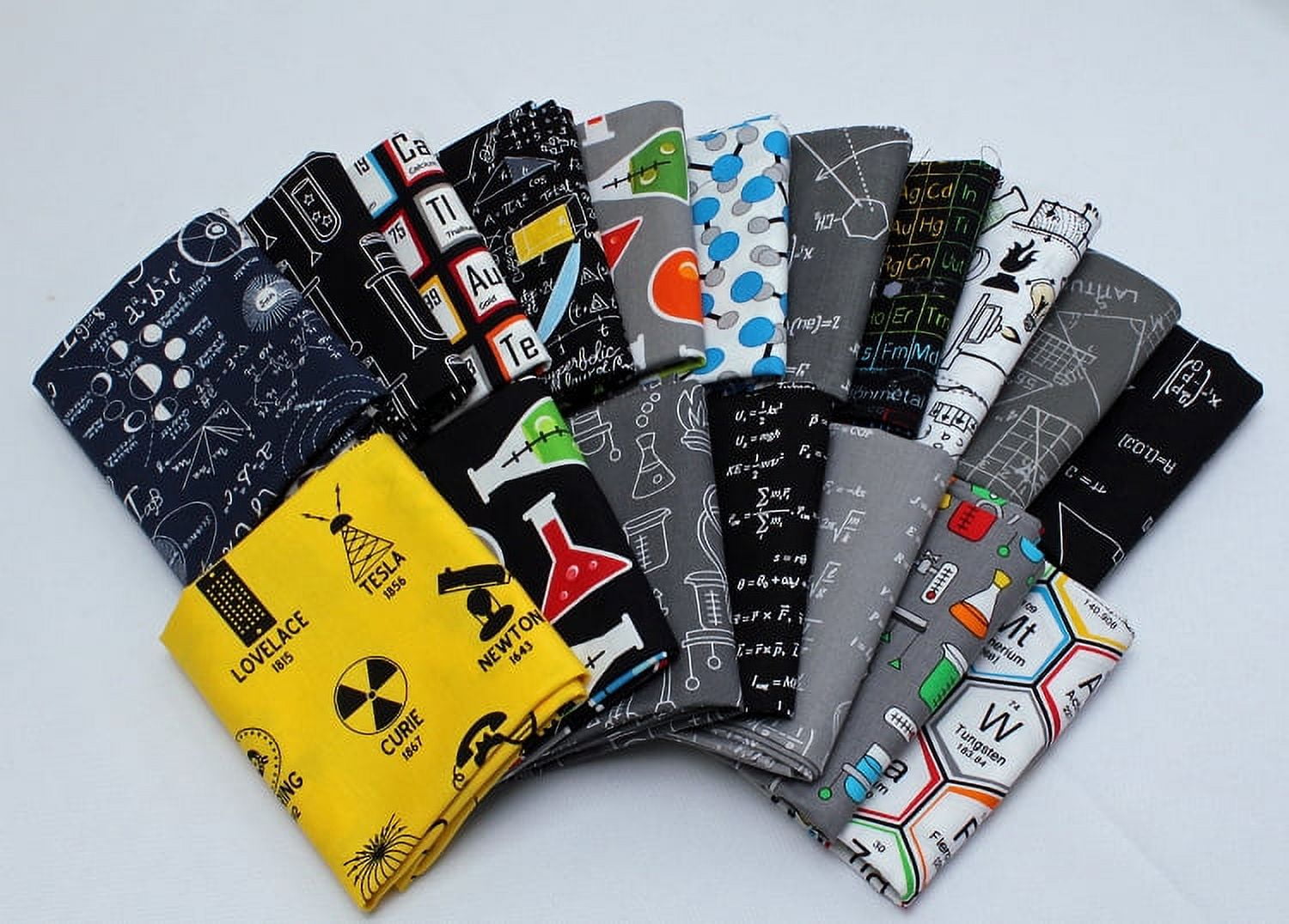 10 Fat Quarters - Science Fair Science Olympiad Scientist Engineer ...