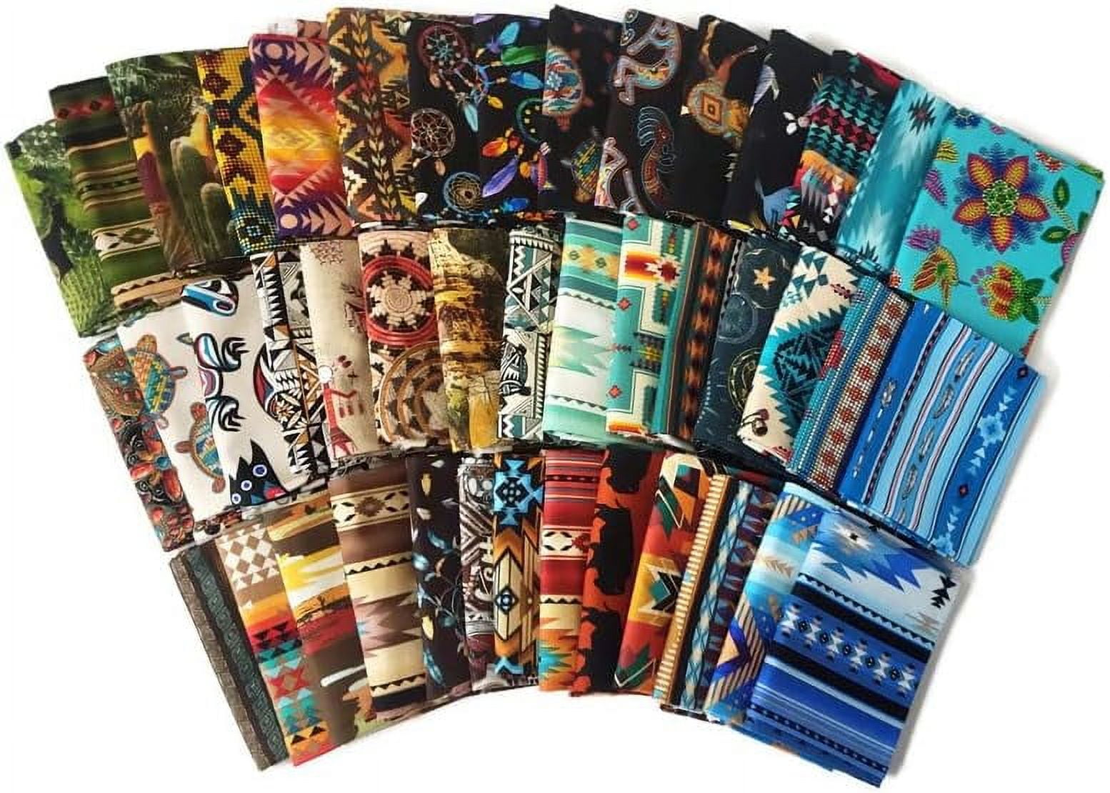 10 Fat Quarters - Southwest Southwestern Aztec Tribal Adobe Cliffs ...