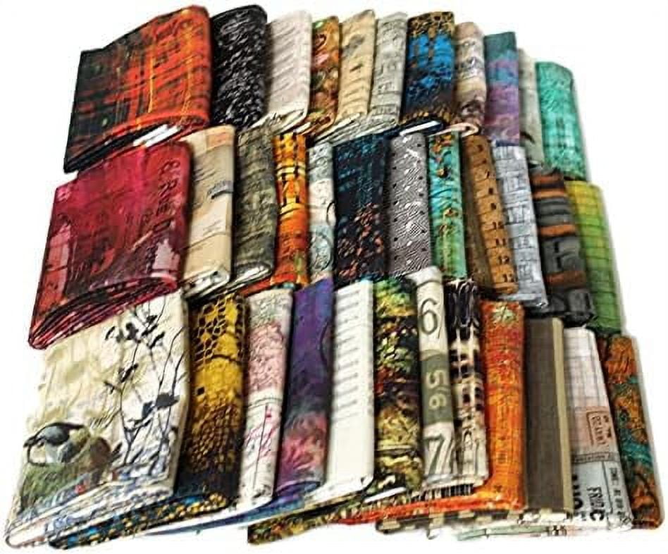 10 Fat Quarters - Tim Holtz Eclectic Elements & Abandoned Assorted Free ...