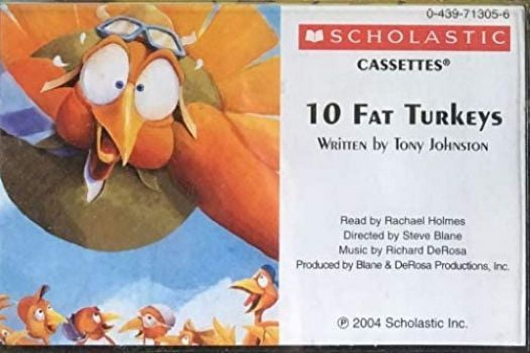 10 Fat Turkeys (Scholastic Cassettes) (Audio Cassette) - Walmart.com