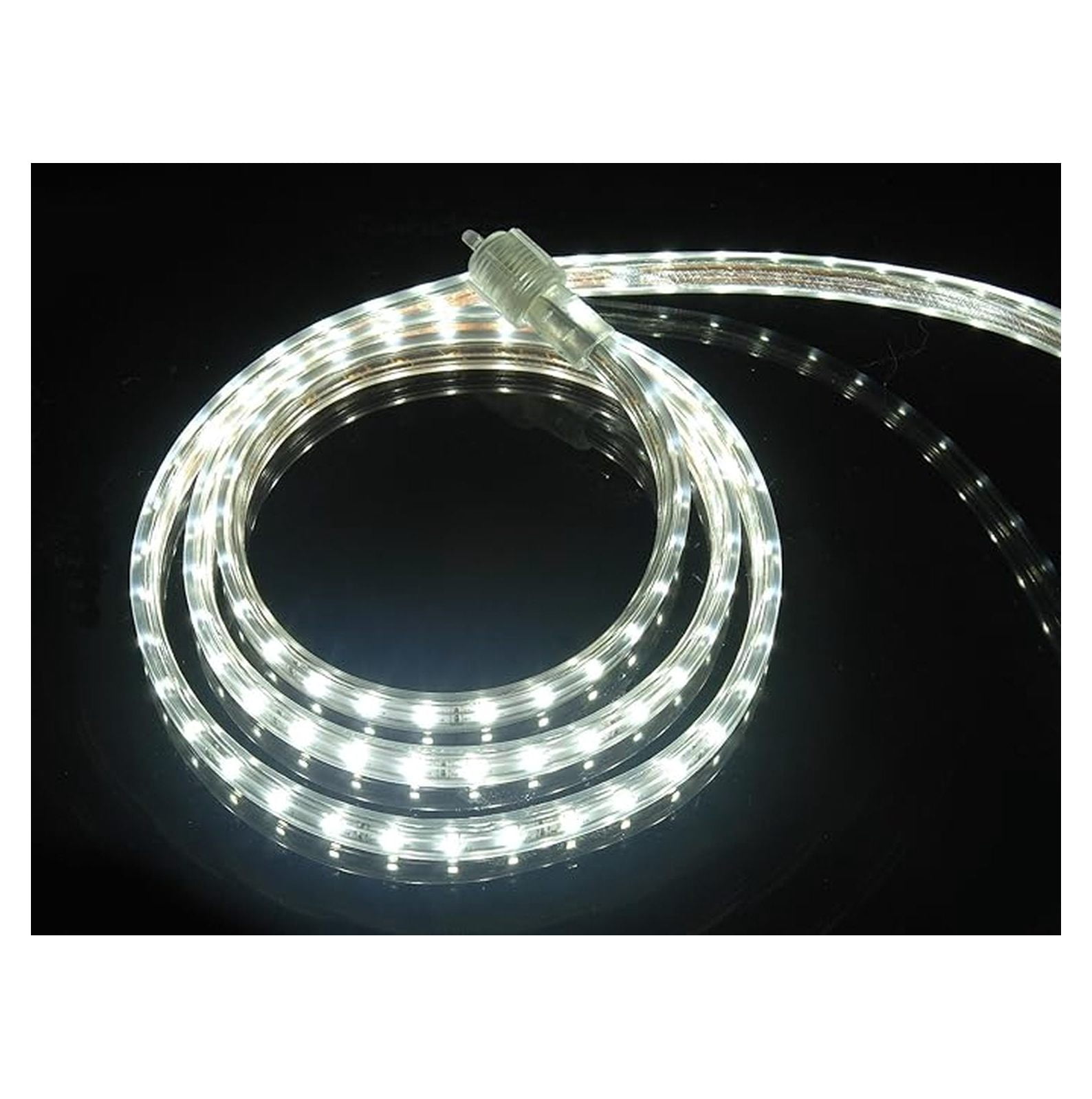 10 Feet, 1080 Lumen, 6000K Pure White, Dimmable, 110-120V Flexible Flat ...