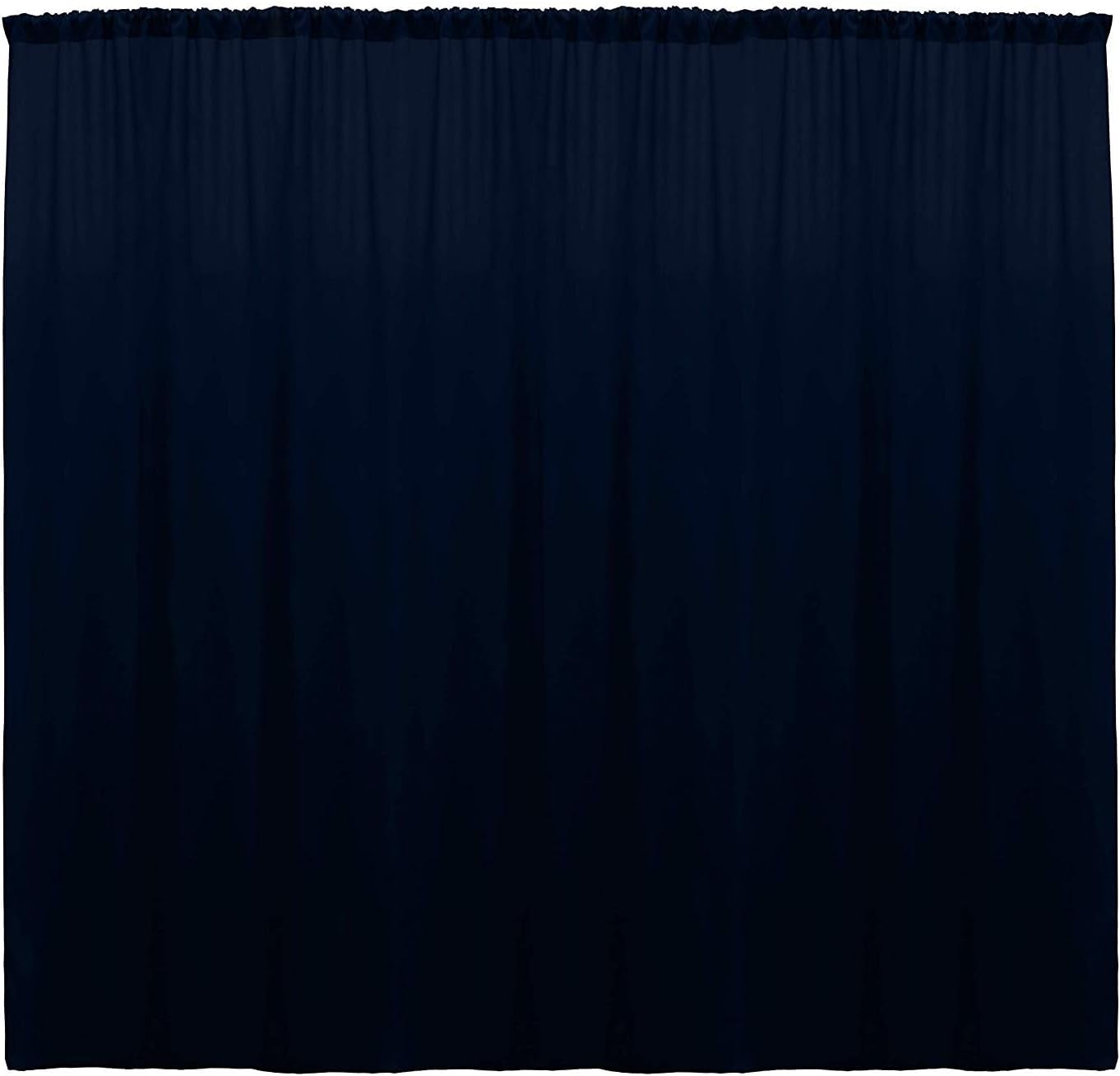 10 Feet Wide by 10 Feet High Polyester Backdrop Drapes Curtain Panels ...