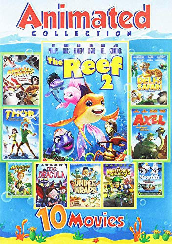 Pre-Owned 10-Film Animated Family Collection - Walmart.com