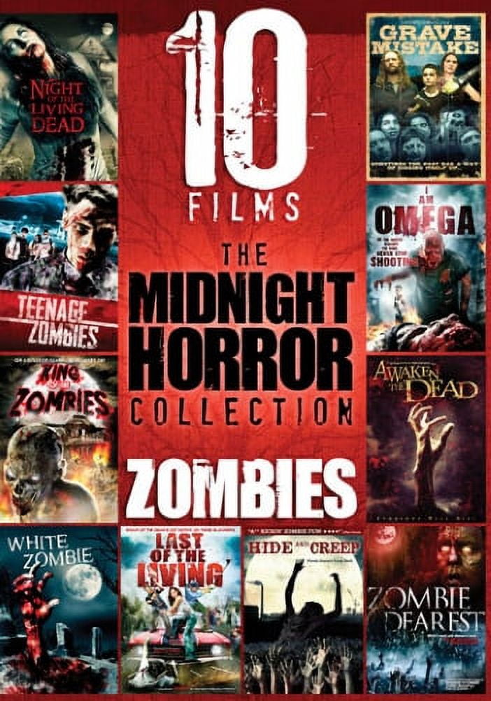 10-Film Midnight Horror Collection: Zombies [DVD] - Walmart.com