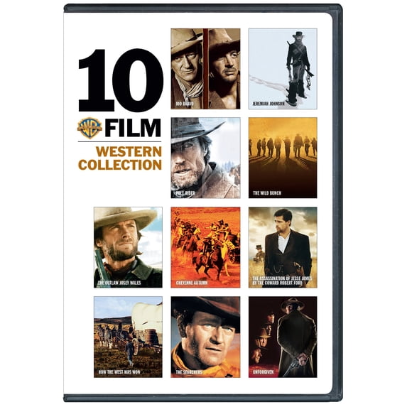 SDS, 10 Film Western Collection, NR, Box Set DVD Warner Bros - Walmart.com