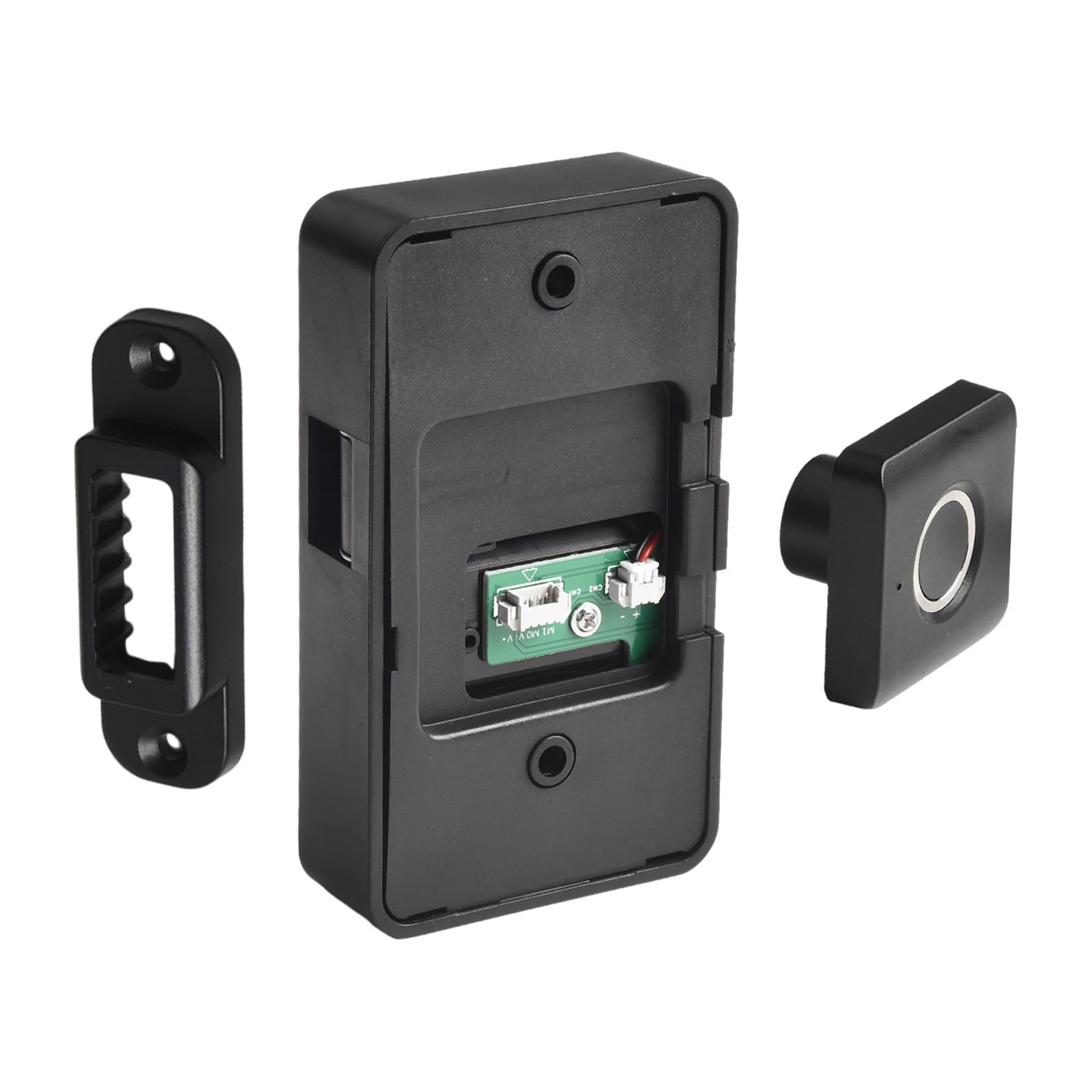 10 Fingerprint Lock Smart Padlock Lock Drawer Cabinet Biometric ...