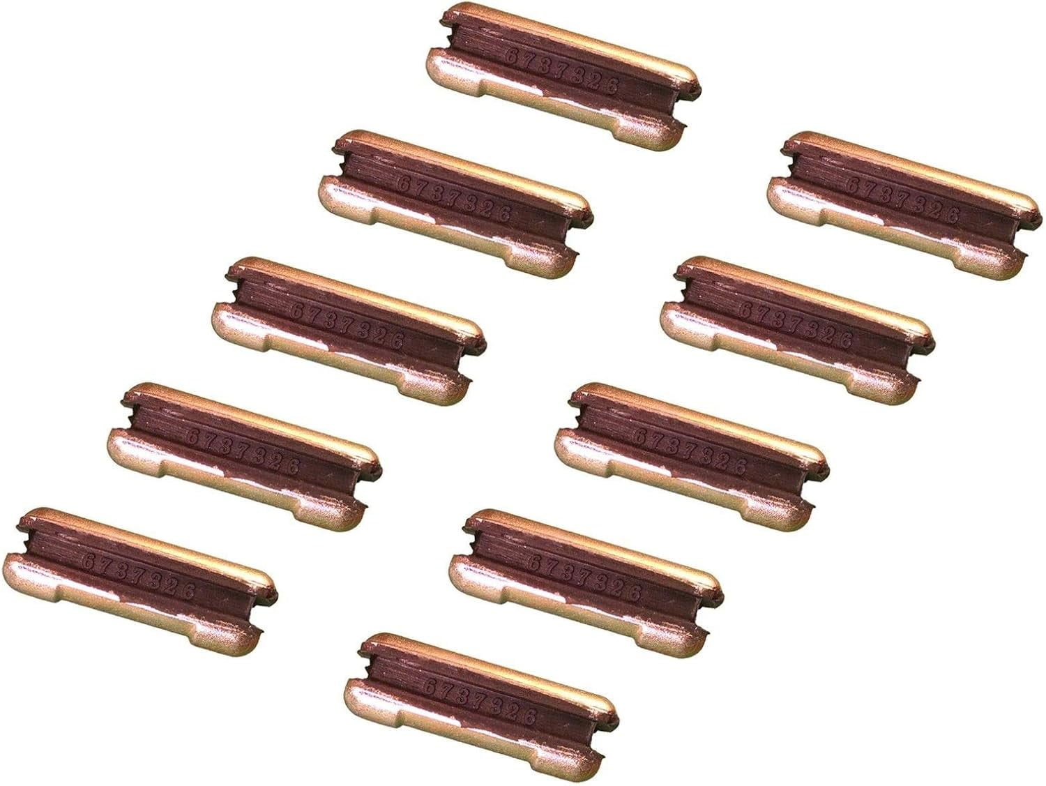 10 Flex Pins, Fits Many Bobcat Backhoe, Mini Ex, Skid, Bucket Teeth ...