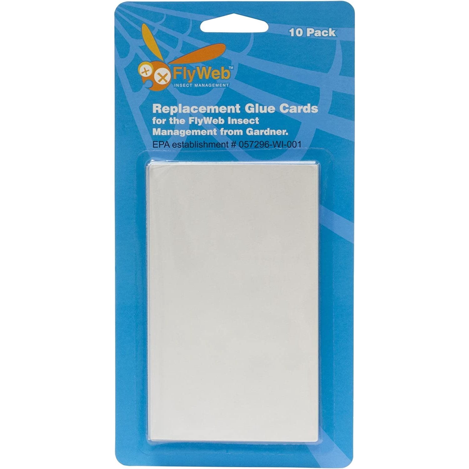 10 Fly Web Glue Boards for Flyweb Fly Light - Walmart.com