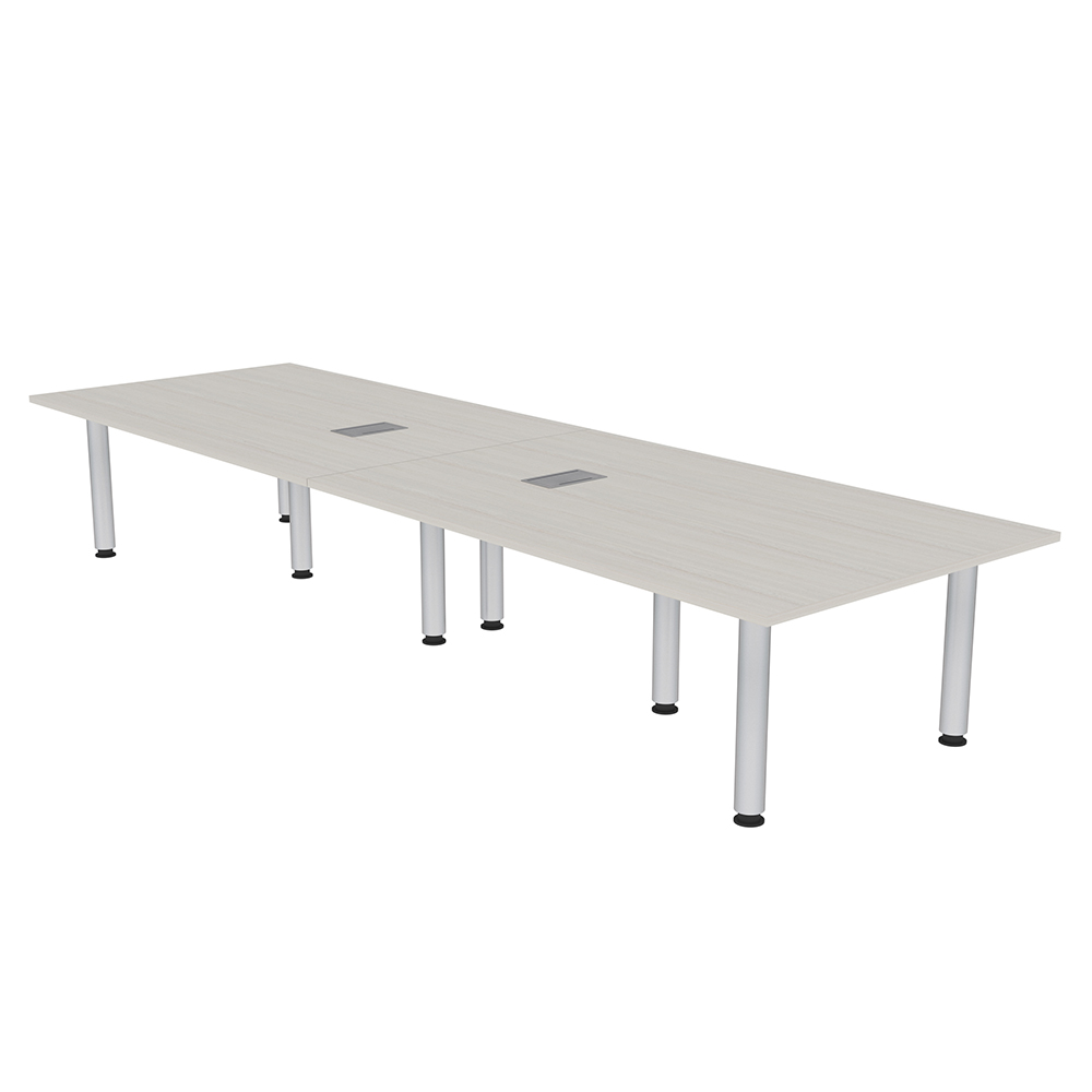 DWVO 8FT Conference Table, 94.5"L Large Meeting Table with Rectangle ...
