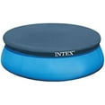 Intex 10-Foot Round Easy Set Pool Cover - Swimming Pool Accessories ...