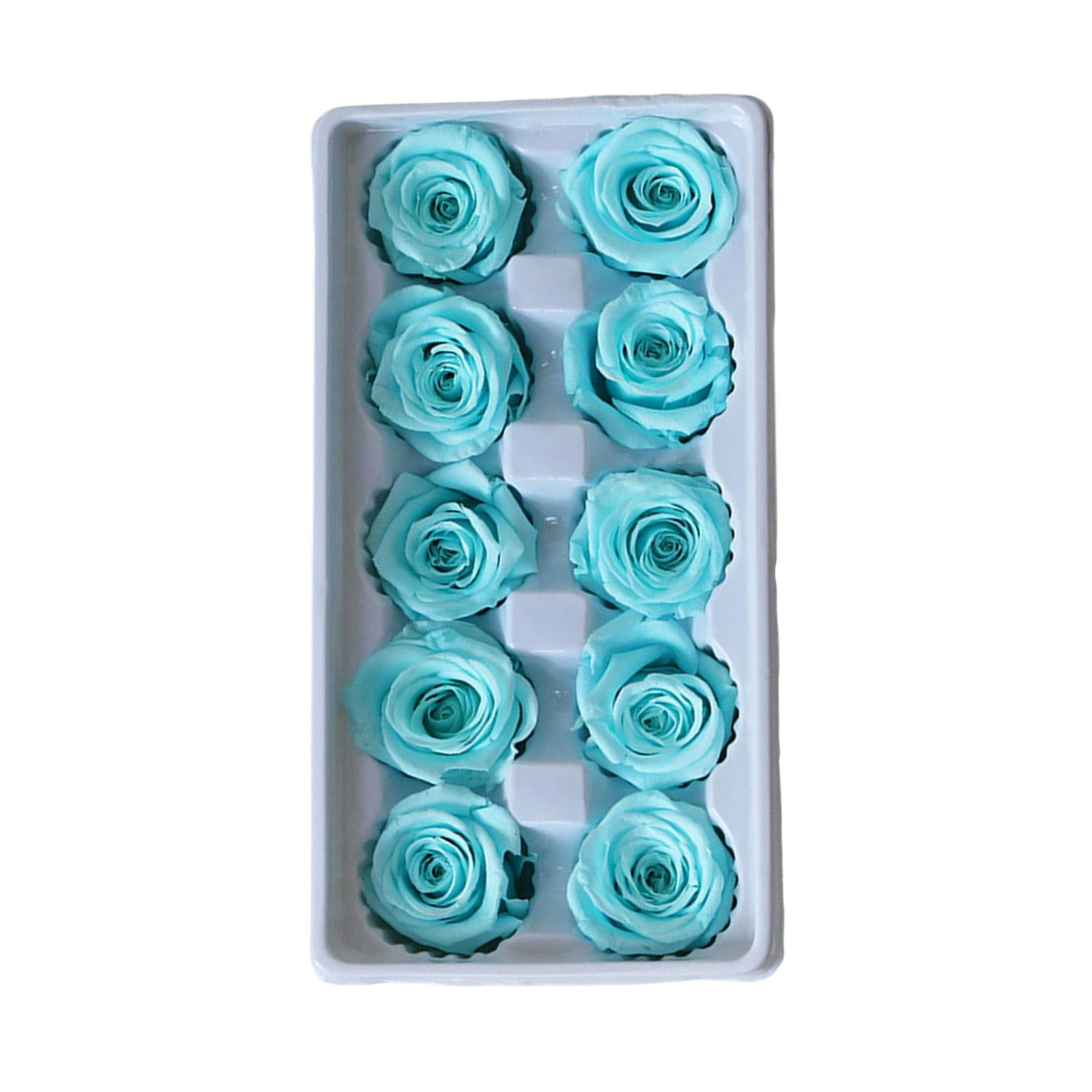 10 Forever Roses In A Box Color Natural Looking Preserved Rose Gift Box ...