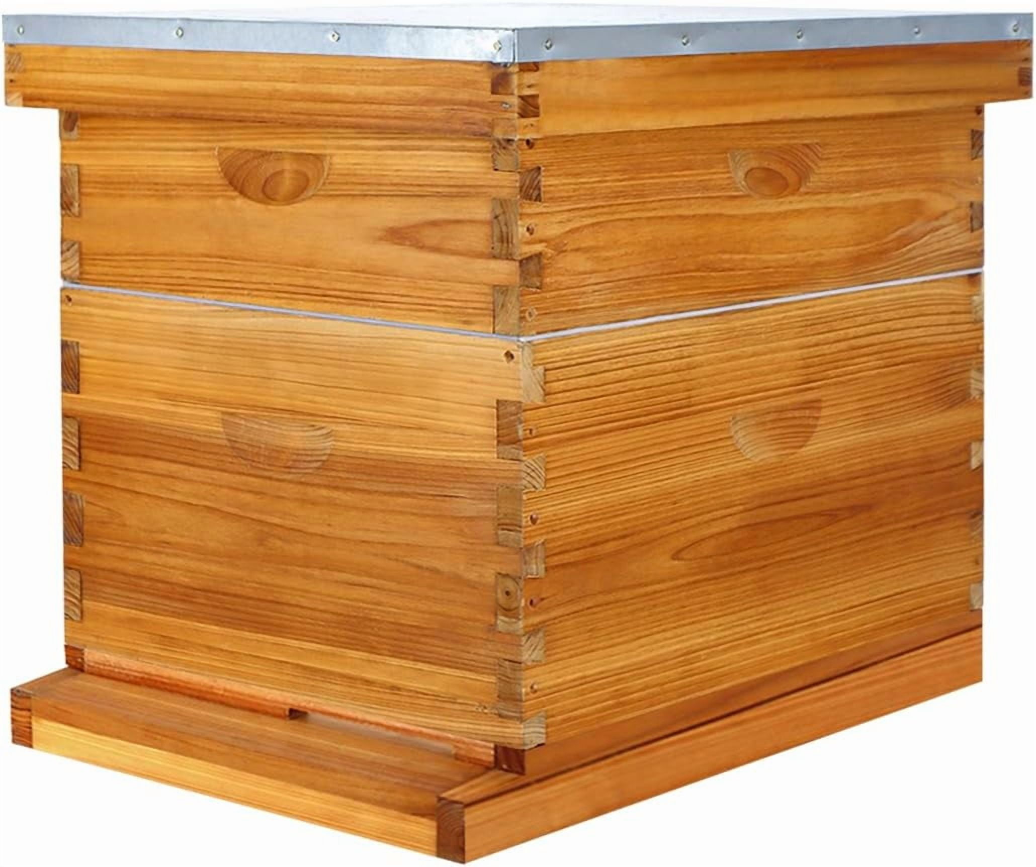 10 Frame Langstroth Beehive Kit Dipped in Heavy Beeswax Bee Hives with ...