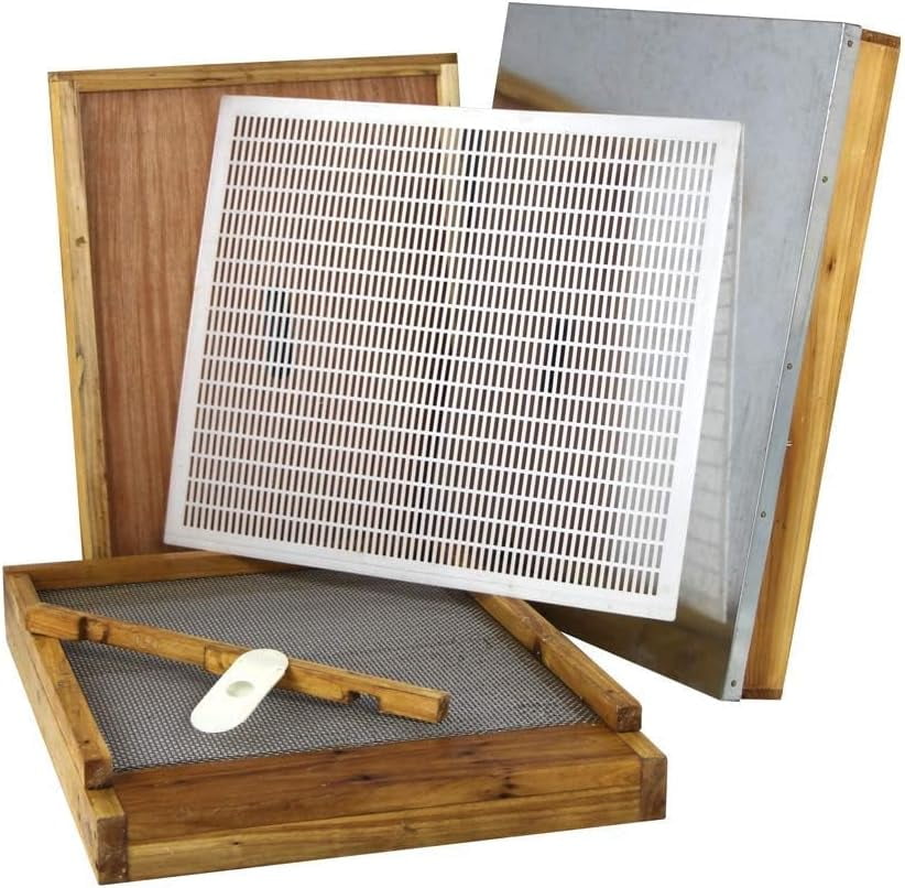 10 Frame Langstroth Beehive Parts Kit Dipped in 100% Beeswax Includes ...