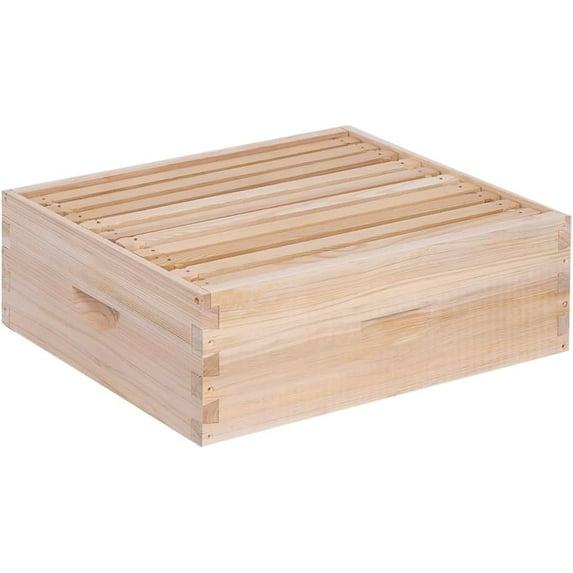 10 Frame Medium Super Beehive Box,Langstoth Super Honey Bee Hive Box ...