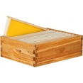 10 Frame Medium Super Beehive Box Wax Coated Bee Hives Includes Beehive ...