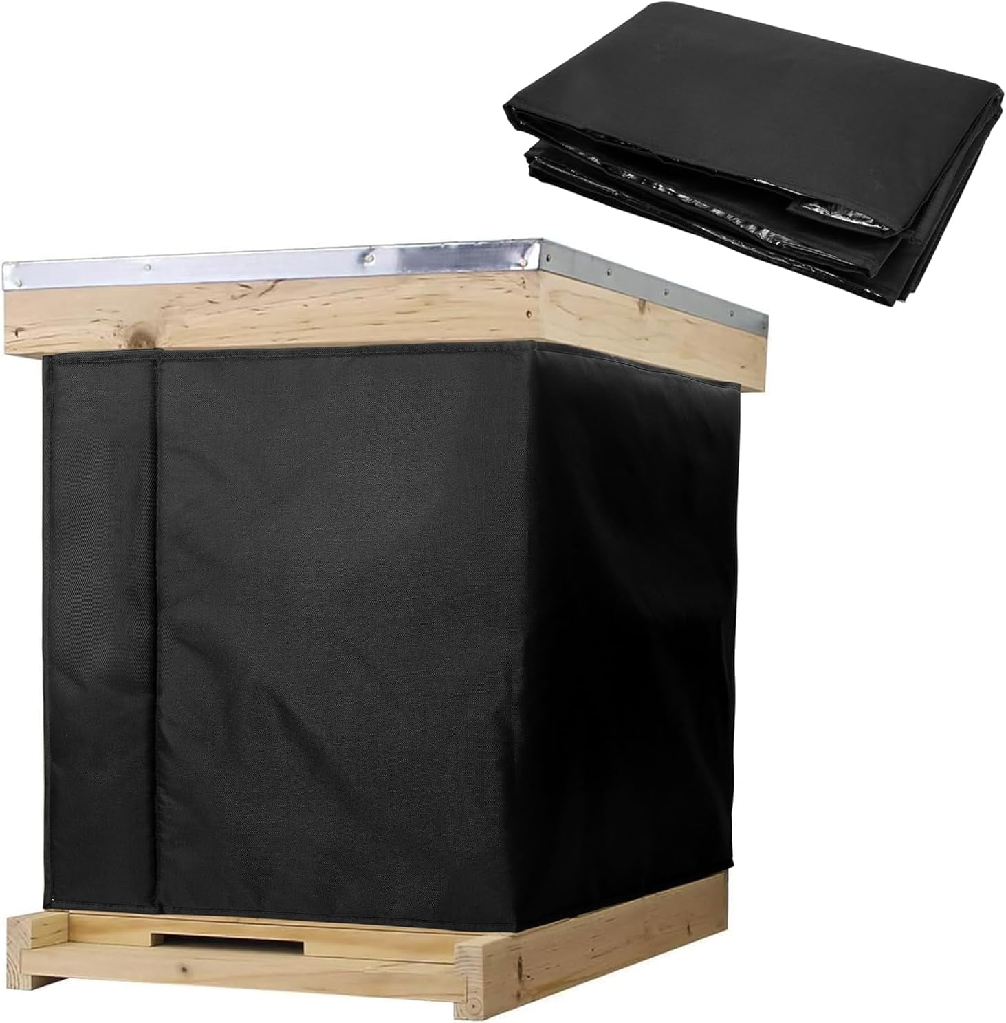 10 Frame Winter Bee Hive Wrap- 1 Deep Box & 1 Medium Box 600D Oxford ...