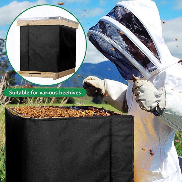10 Frame Winter Bee Hive Wrap 2 Layer 600D Oxford Beehive Winter ...