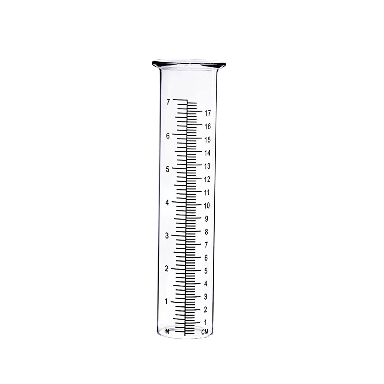Under 10$ Free Ship Home Decor Rain Gauge Outdoor Scales Plastic Rain ...
