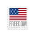 USPS 2023 Freedom Flag Forever Postage Stamps, Red Patriotic Design, First Class, Pack of 10 ...