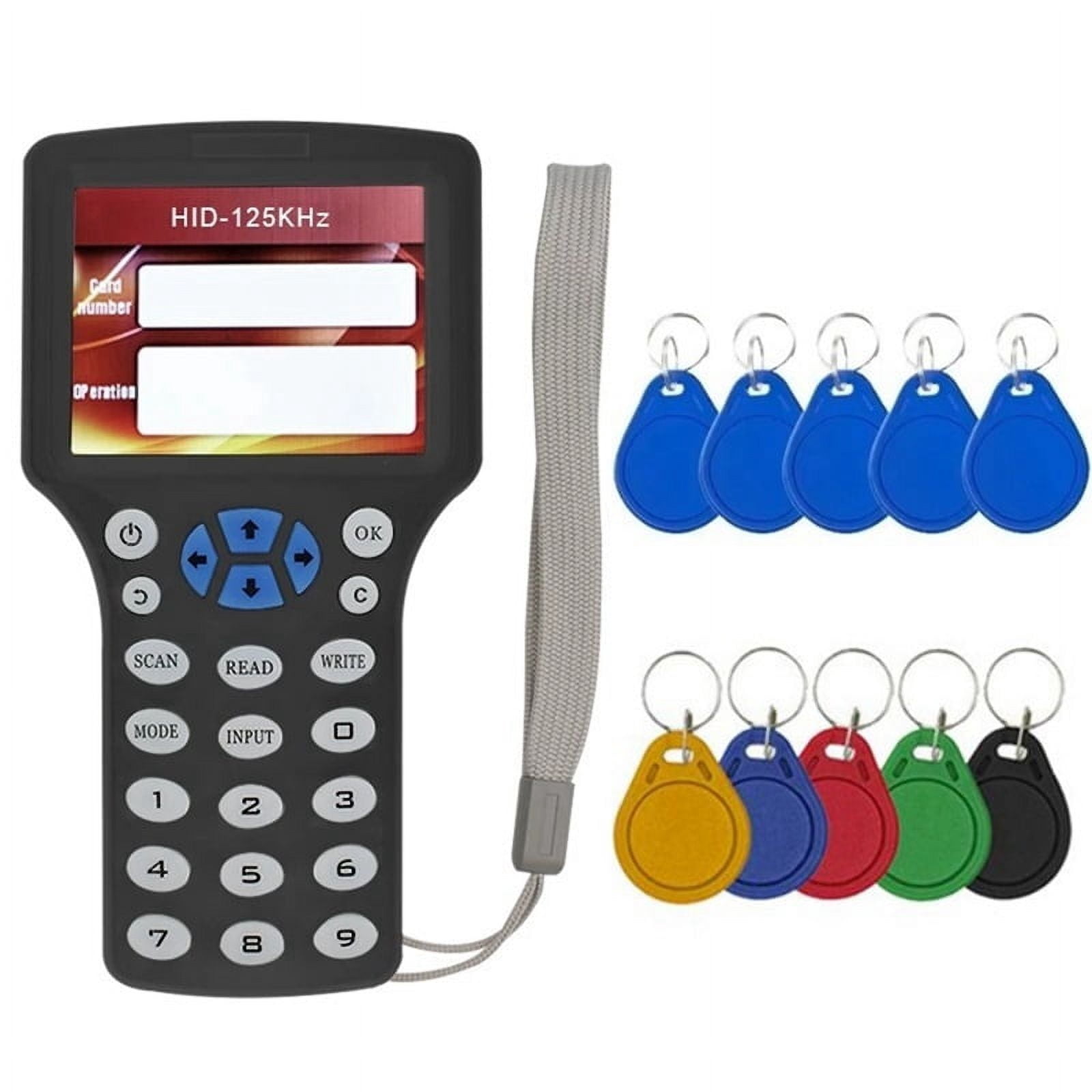 10 Frequency RFID NFC Smart Card Reader Writer Duplicator+5XCUID Card ...