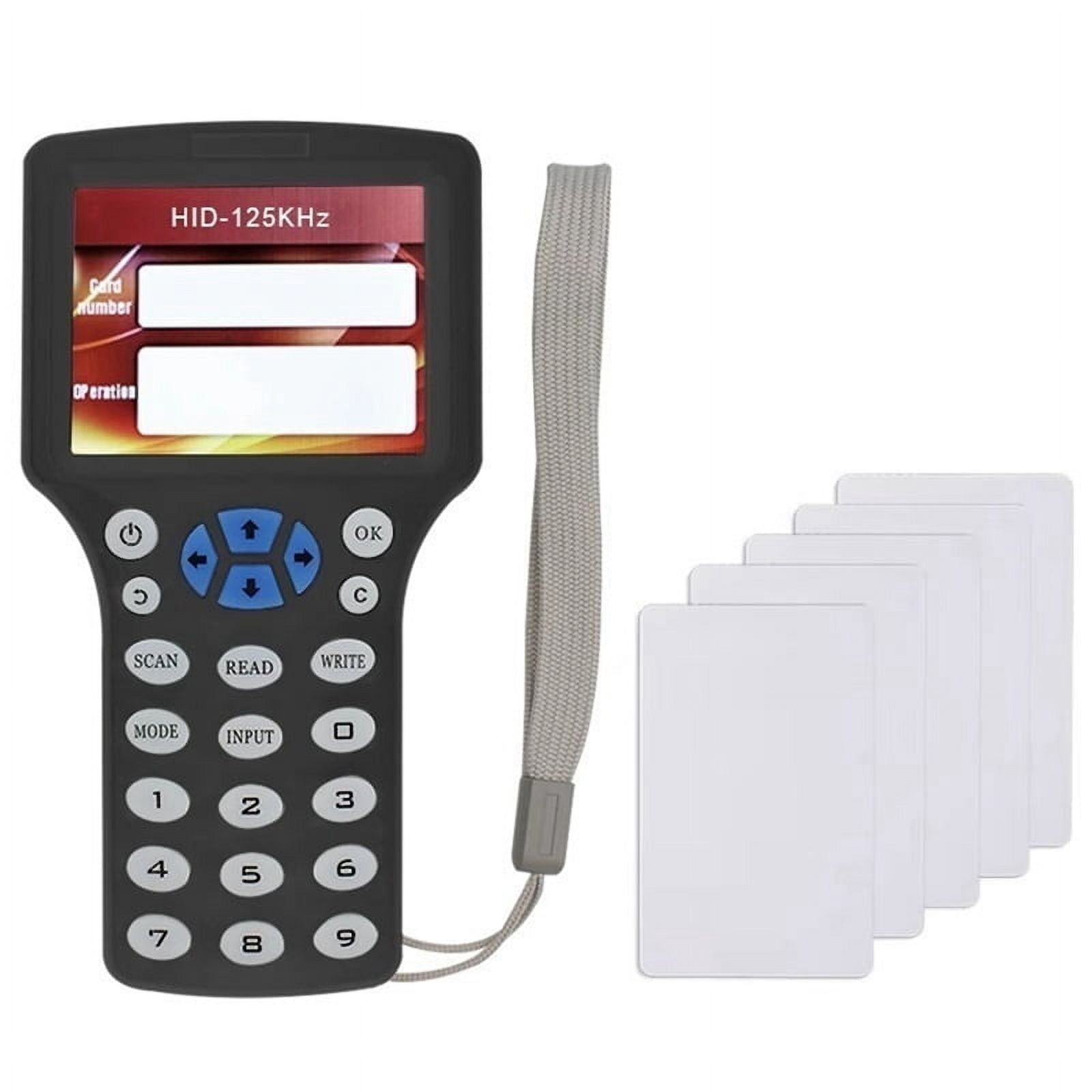 10 Frequency RFID NFC Smart Card Reader Writer Duplicator+5XUID Card ...