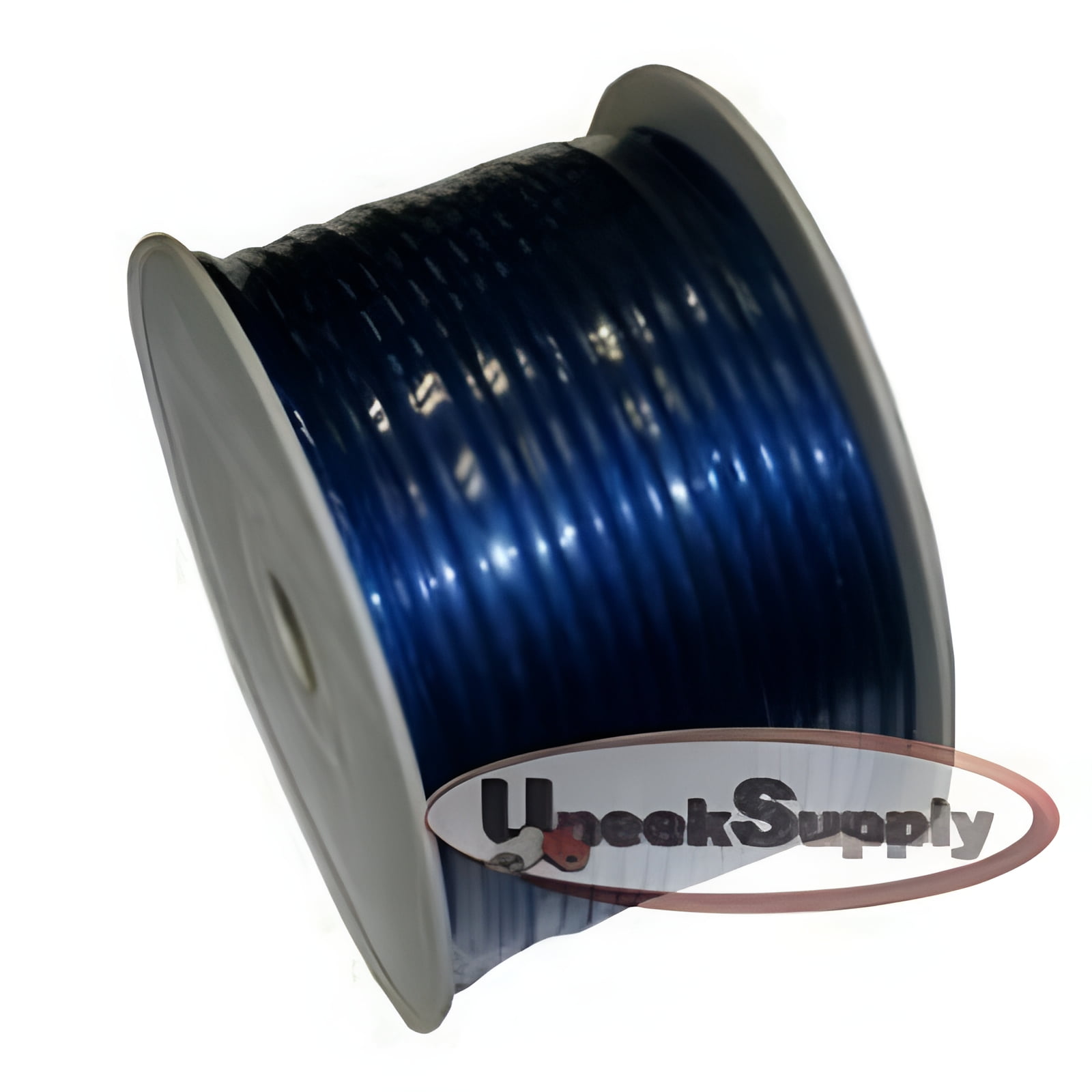 10 Ft 8 Gauge 10' Blue Power Ground or Speaker Wire Amp Power Car Audio ...