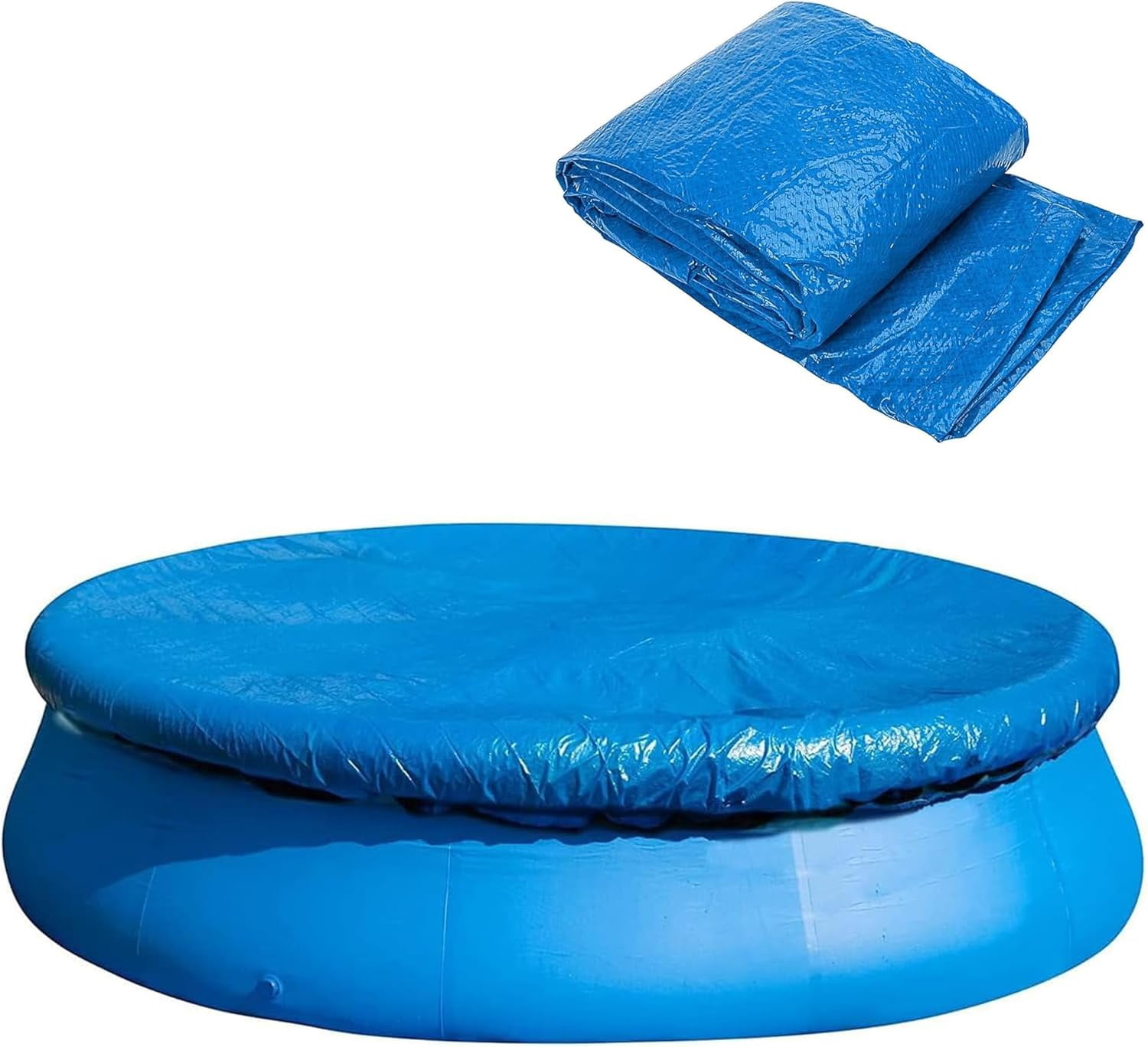 10 Ft Dust Pool Cover Protector-Solar Cover for Round Frame Pools-Pool ...