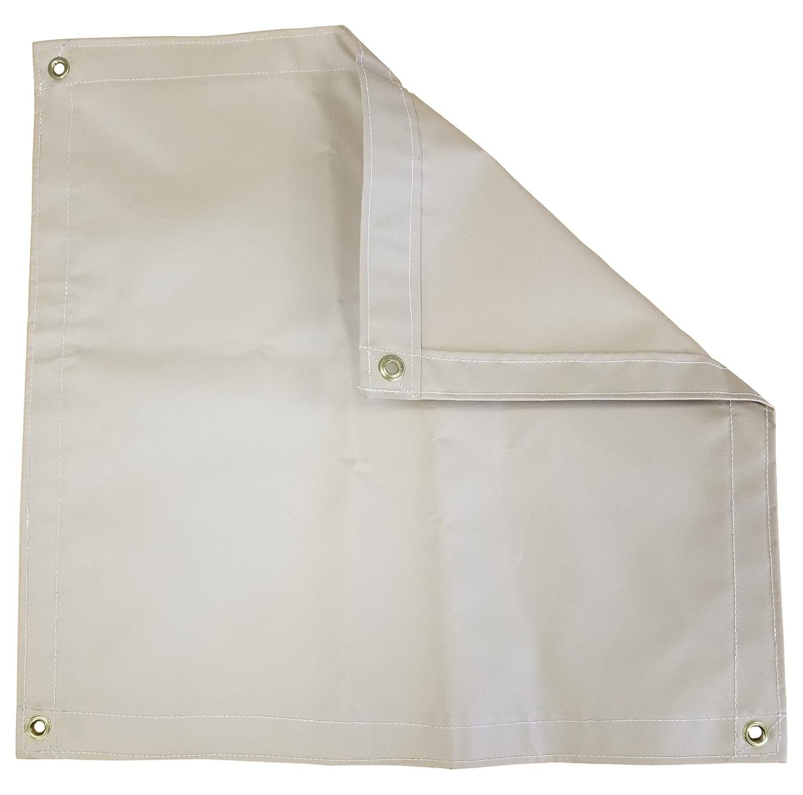 10 Ft. x 10 Ft. Tan 18 Oz. Vinyl Tarp - Walmart.com