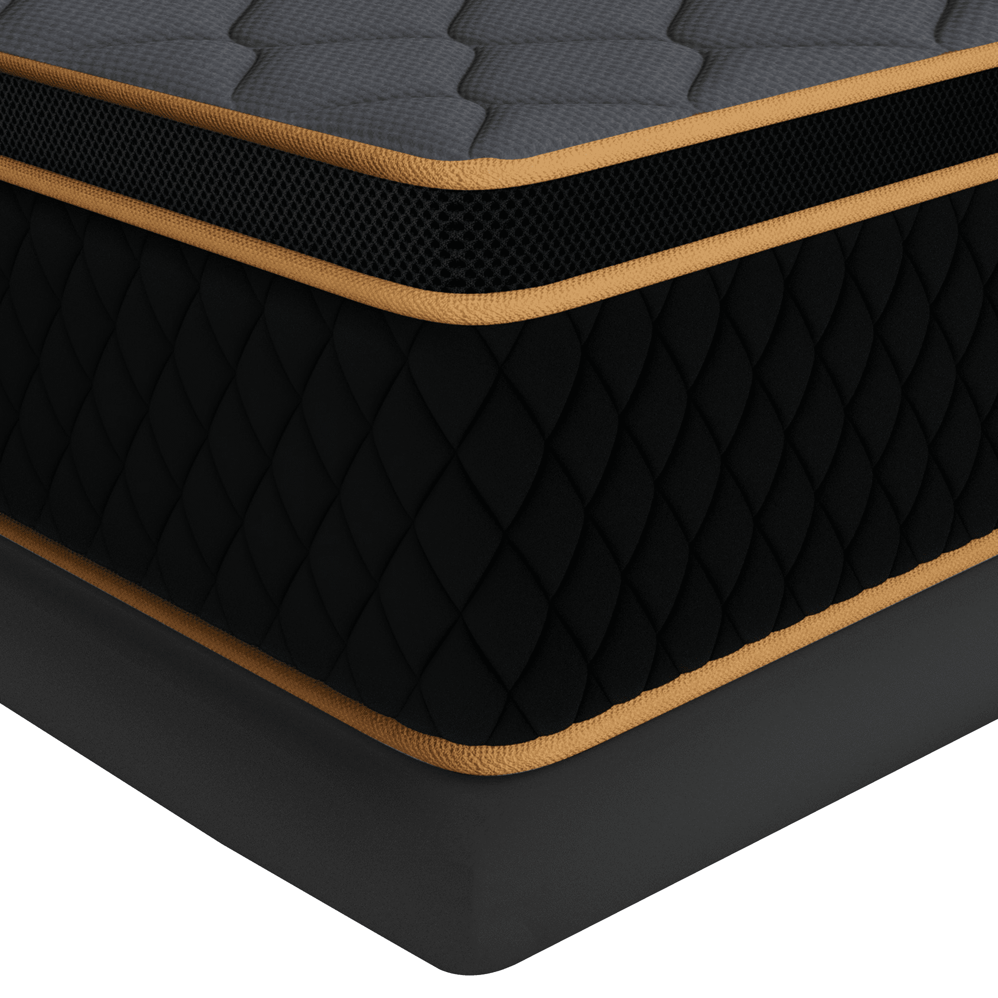 Mronae 10" Full Mattress,Black Cooling Gel Memory & Spring Hybrid ...