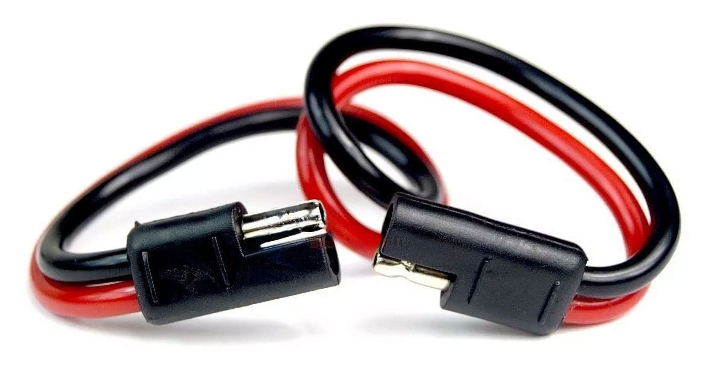 12" Quick Disconnect Polarized Inline Power Cable Wire Harness ...