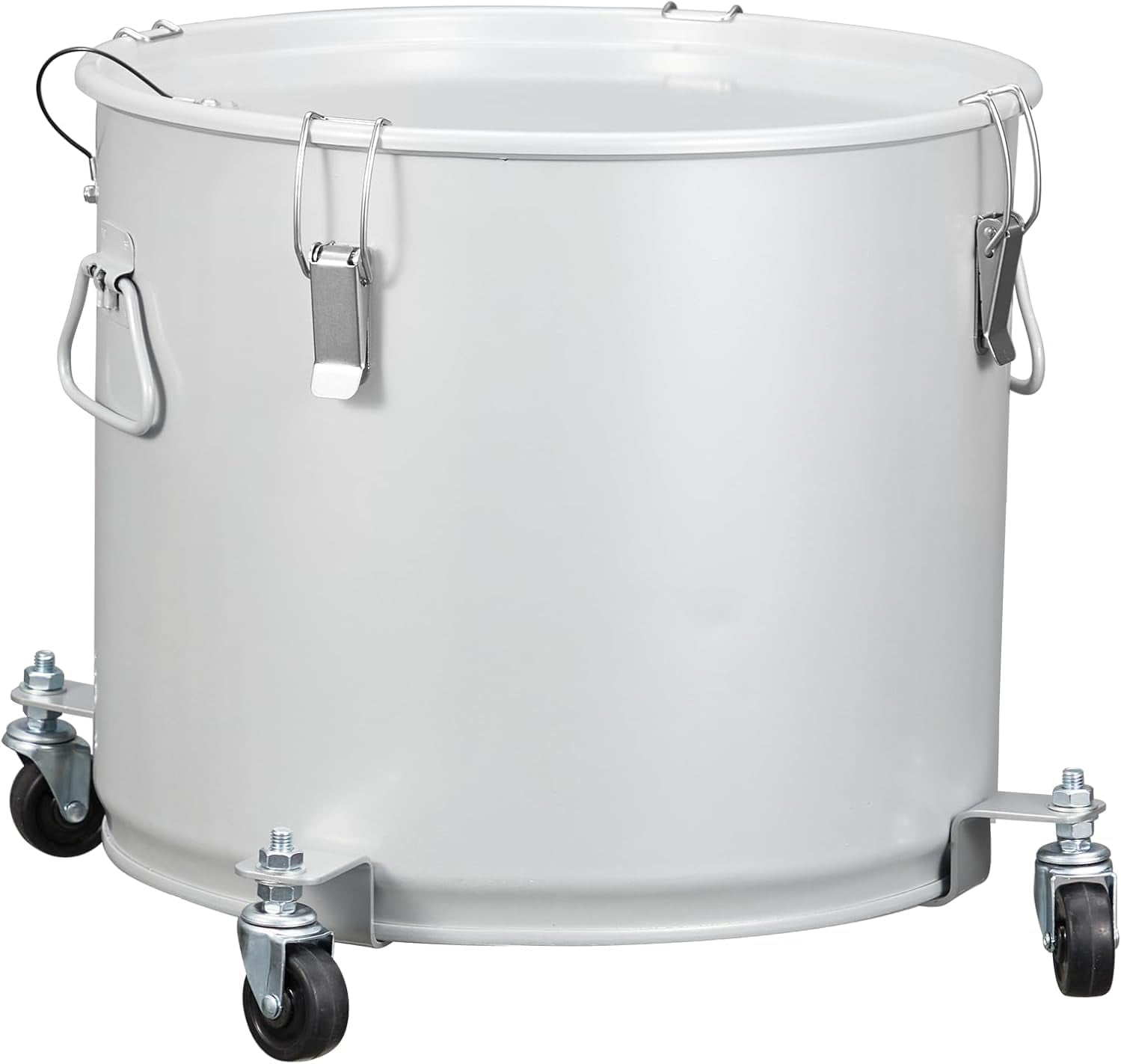 10 Gallon Fryer Grease Bucket Oil Disposal Caddy, Steel Fryer Oil ...