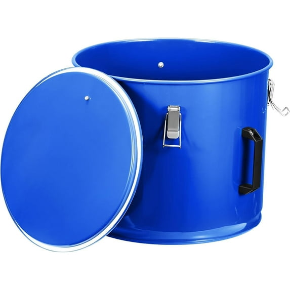 10 Gallon Fryer Grease Bucket Oil Disposal Caddy, Steel Fryer Oil ...
