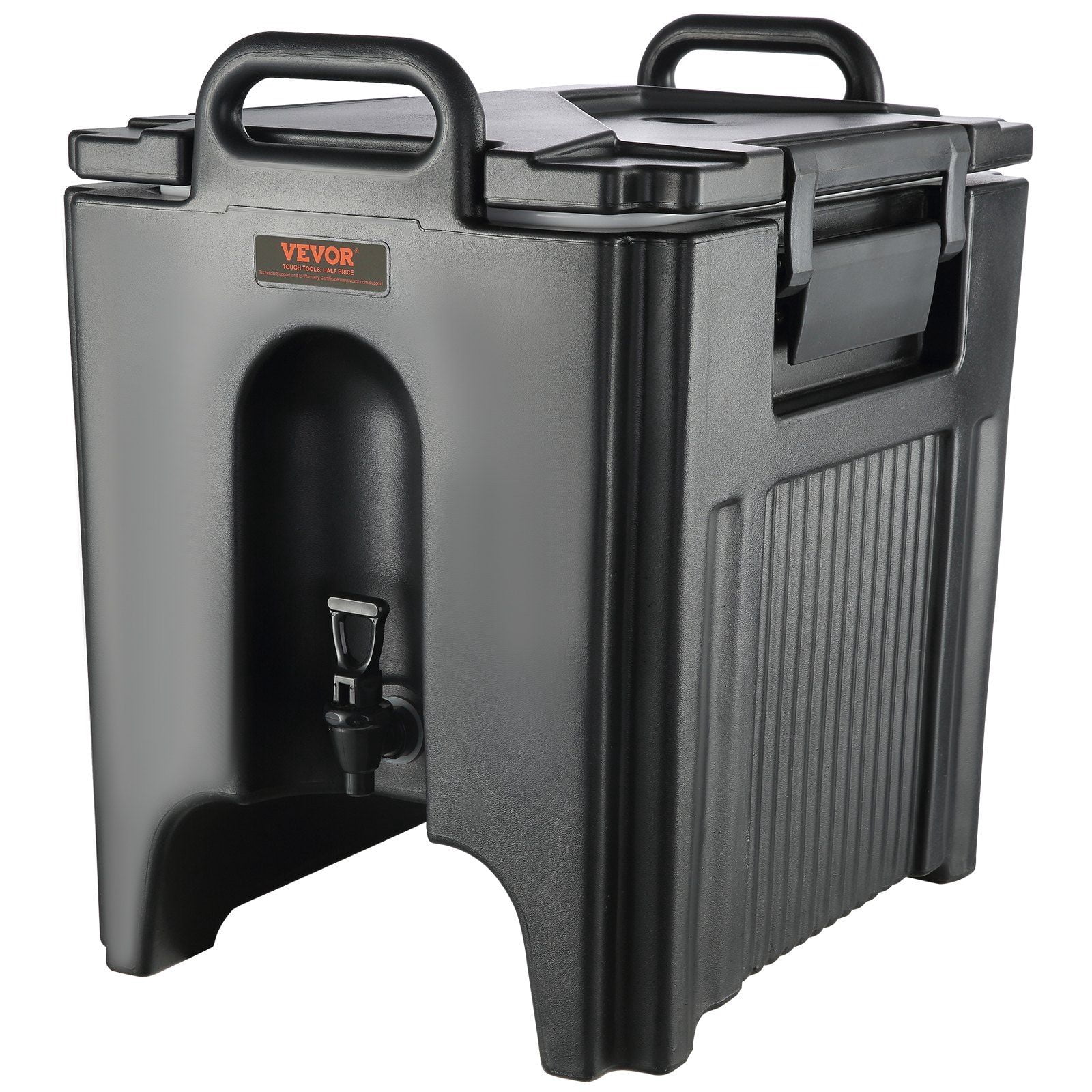 10 Gallon Insulated Drink Dispenser with PU Foam Layer, Food-Grade Hot ...