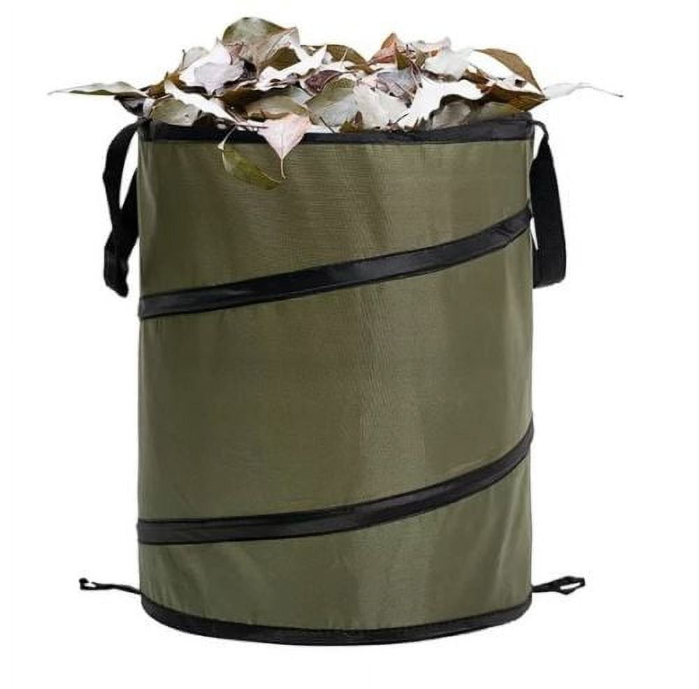 10 Gallon Pop-up Trash Can, Car Garbage Can Reusable Outdoor Trash ...