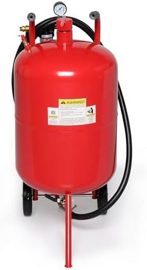 10 Gallon Sandblaster Air Sand Blaster Kit 65-125 PSI High Pressure ...
