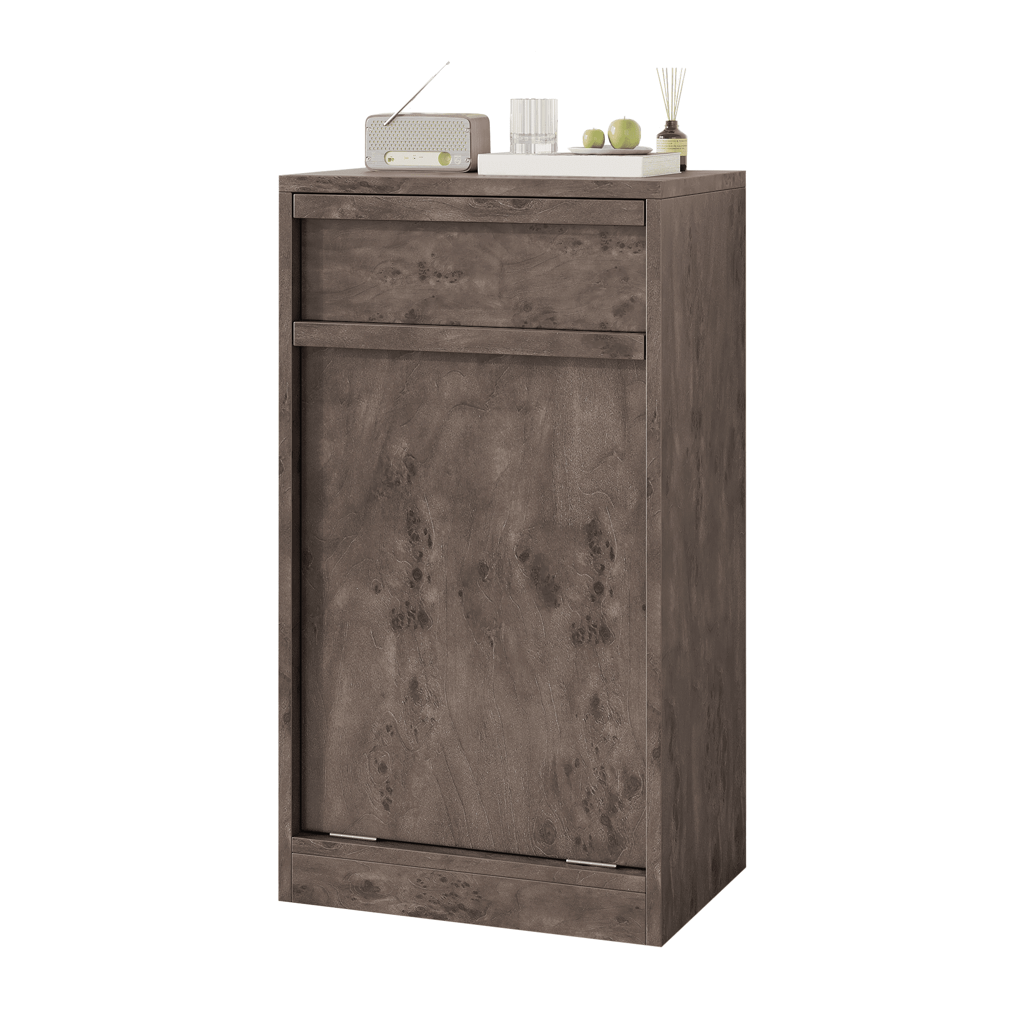 10 Gallon Tilt-Out Trash Cabinet – Hidden Freestanding Garbage Bin ...