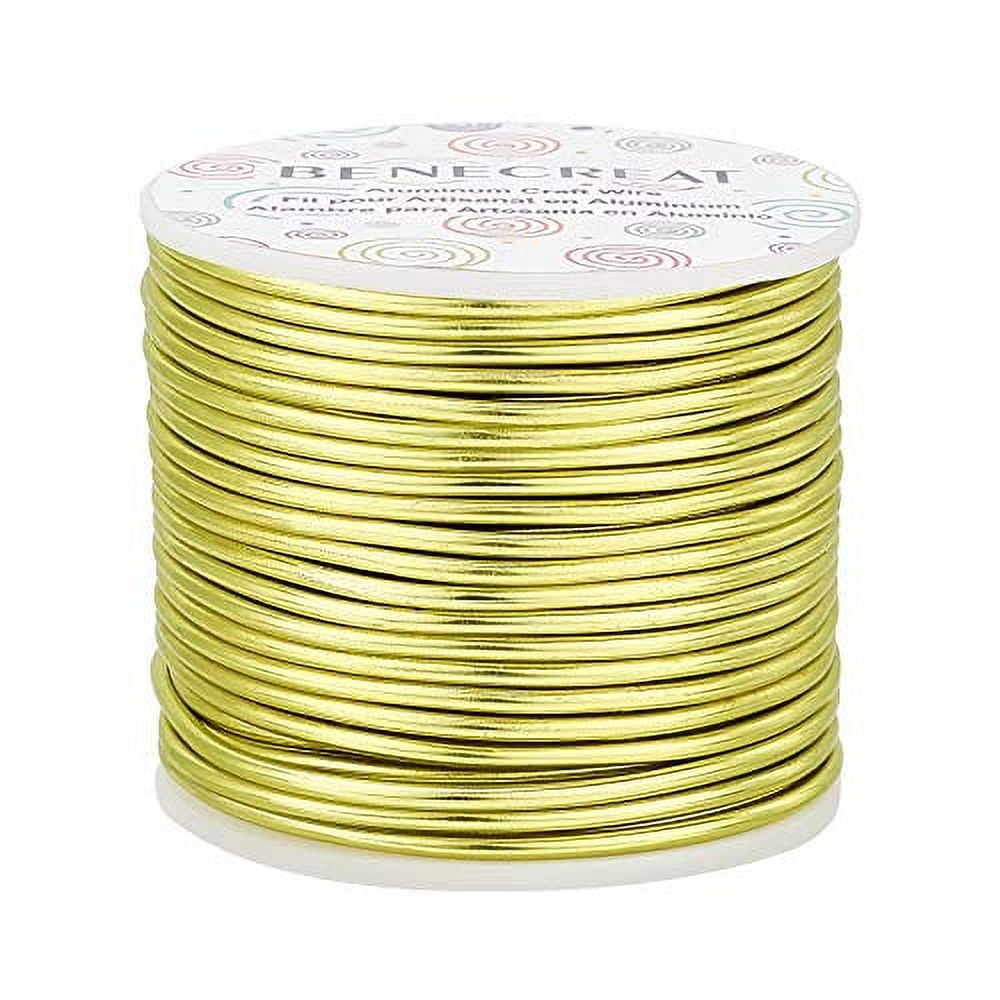 10 Gauge 80FT Tarnish Resistant Jewelry Craft Wire Bendable Aluminum ...