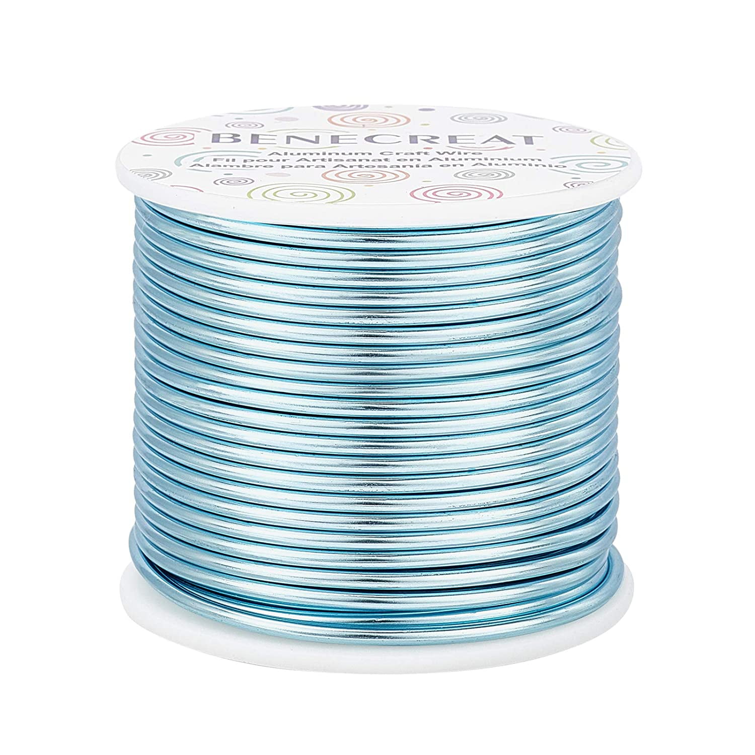 10 Gauge 80FT Tarnish Resistant Jewelry Craft Wire Bendable Aluminum ...