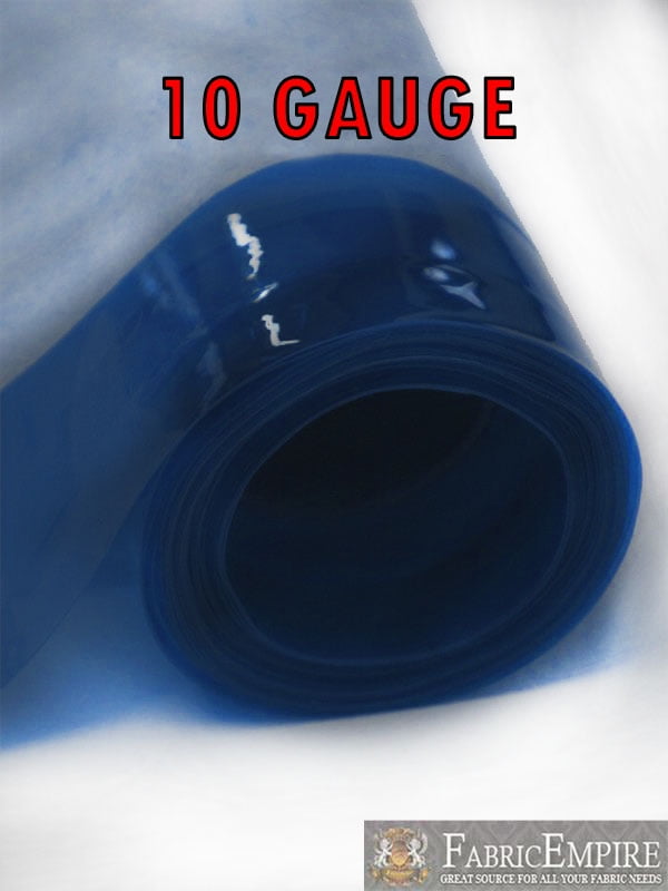 10 Gauge NAVY BLUE Tinted Plastic Vinyl Fabric 54" Wide Sold By The ...