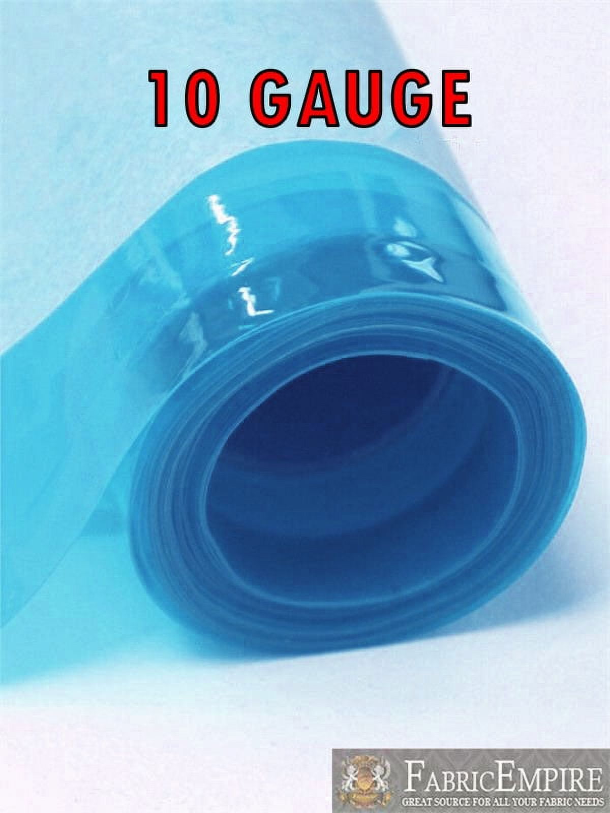 10 Gauge SKY BLUE Tinted Plastic Vinyl Fabric 54" Wide Sold By The Yard ...