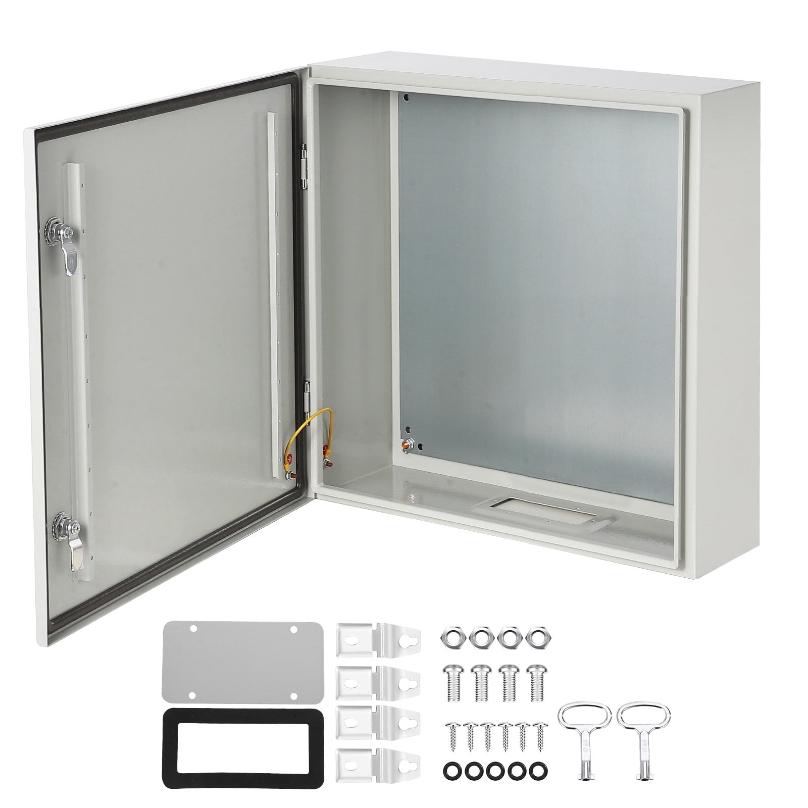 10-Gauge Steel Electrical Panel Box 20x16x8 Inch - 1.5mm Wall Thickness ...