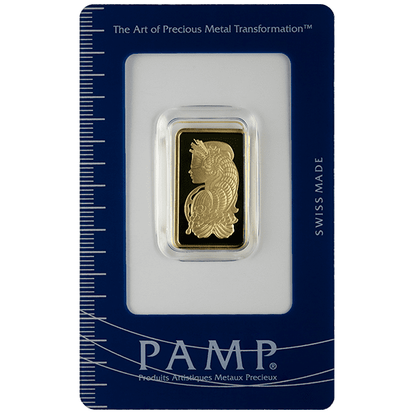 Gold Bars.999 Pure 1 Oz 5 Gram PAMP Suisse Gold Bar - Lady Fortuna ...
