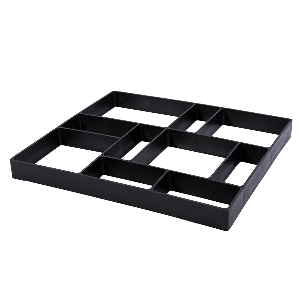10 Grid 45X40X4cm Walking Machine Reusable Concrete Path Stone Mold ...