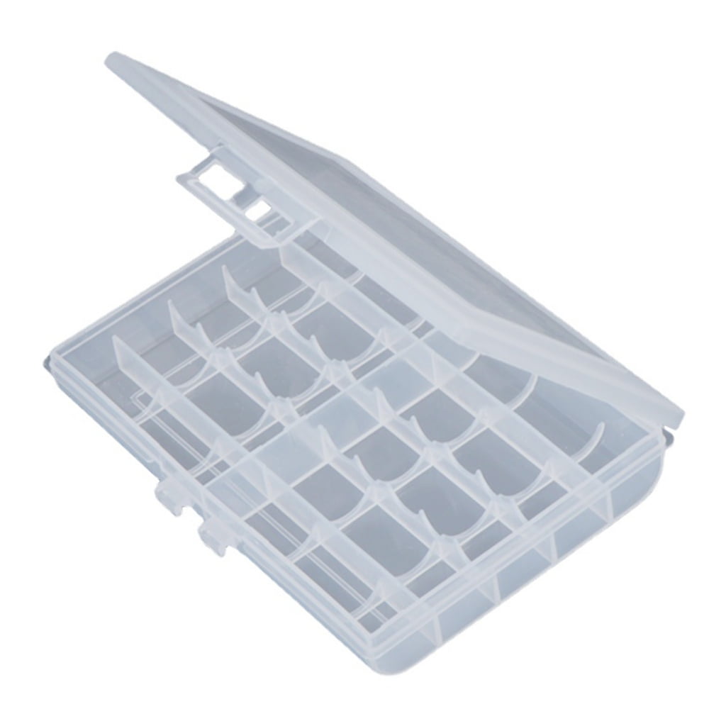 10 Grid Battery Box AA/18650 Battery Organizers Holder Case Storager ...