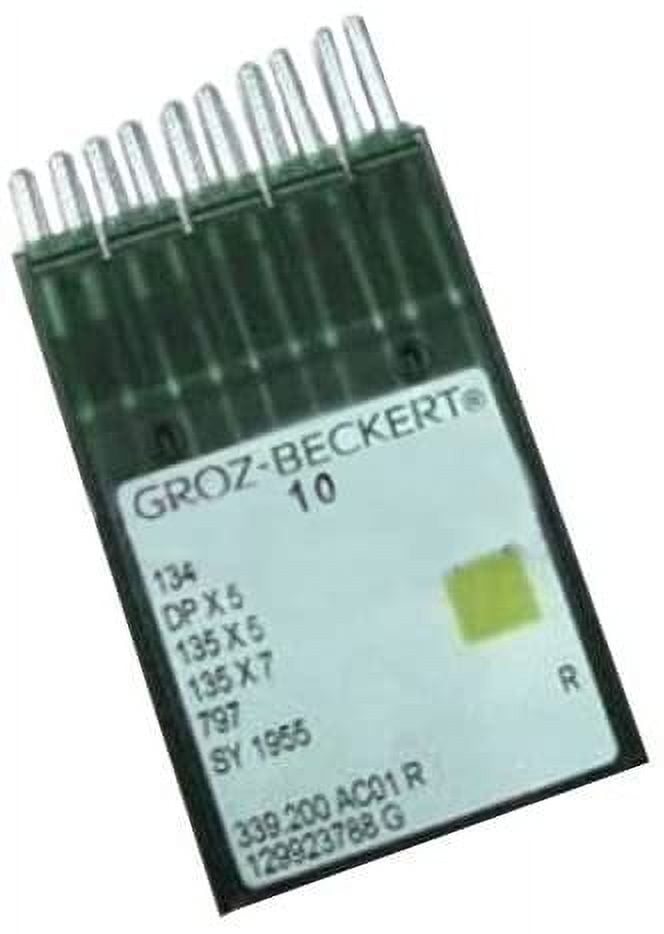 10 Groz-Beckert 134R 135X5 DPX5 SY1955 Industrial Sewing Machine Needles - Walmart.com