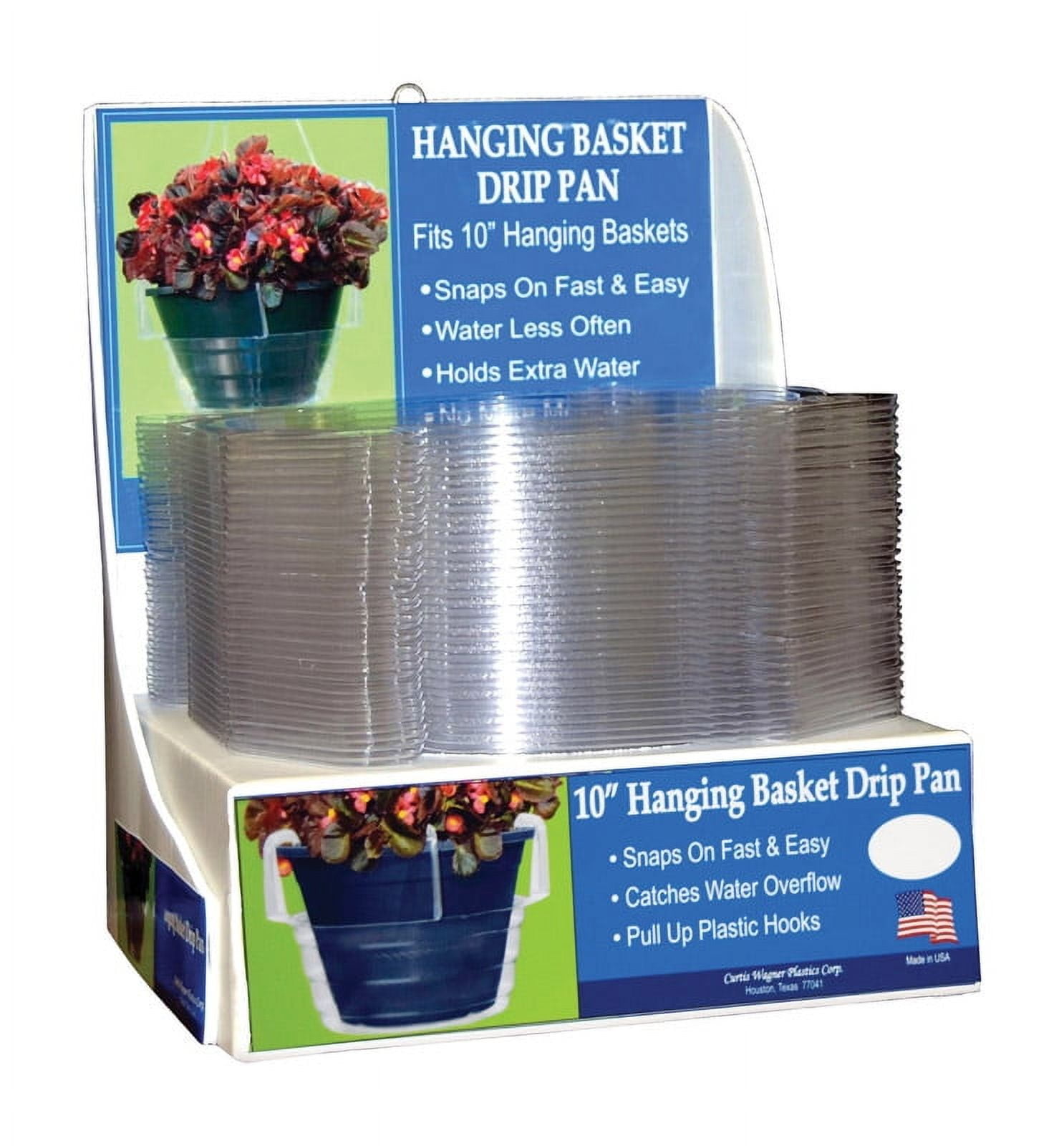 10"" HANGING BASKET DRIP (Pack of 50) - Walmart.com